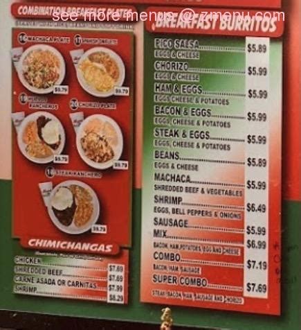 Online Menu Of Betos Mexican Food Restaurant Kaysville Utah 84037