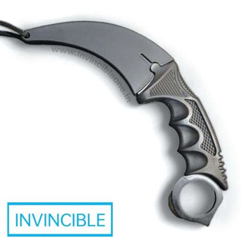 Karambit Knuckle Knife Black Colour