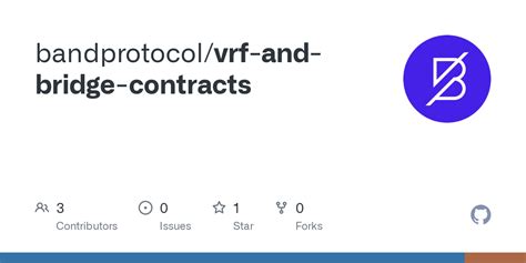 Github Bandprotocol Vrf And Bridge Contracts
