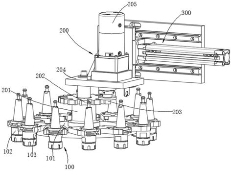 一种数控铣床刀库结构的制作方法