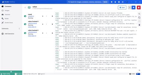 Finished A Full Stack Application Using Docker Vignesh M Posted On