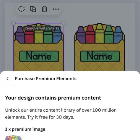 Crayon Cubby Label For Daycare Or Prek Editable In Canva Etsy