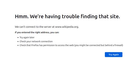 Networking Firefox Browser From Ubuntu 2404 Is Not Able Connect To
