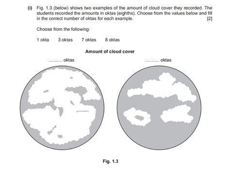 Cie Igcse Physical Geography Weather Cloud Pdf
