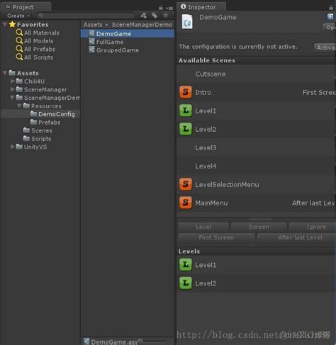 [unity3d]场景管理插件 scenemanager 51cto博客 unity3d插件