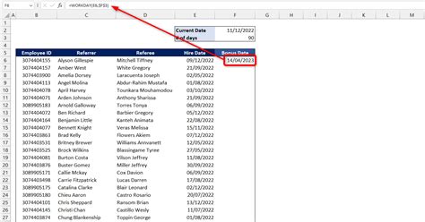 How To Calculate 90 Days Of Employment In Excel SpreadCheaters