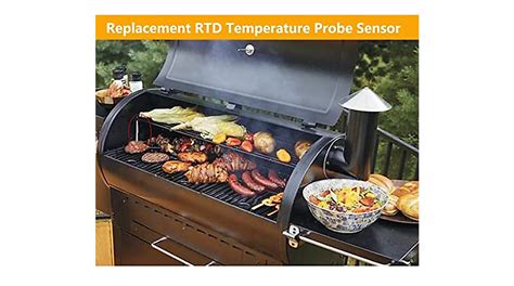 Entsong Rtd Temperature Probe For Traeger Grills Accurate And Reliable