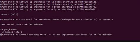 Pytorch Gpgpu Sim Error · Issue 106 · Gpgpu Simgpgpu Simdistribution