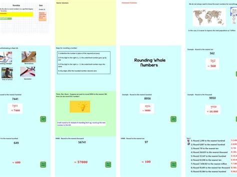 maths gcse activinspire lessons rounding estimating error intervals