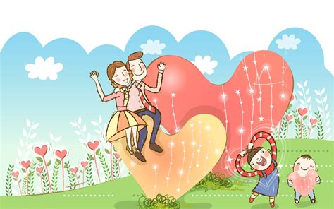 벡터 행복한 가정 월페이퍼 38 1680x1050 배경 화면 다운로드 벡터 행복한 가정 월페이퍼 만화 배경 화면