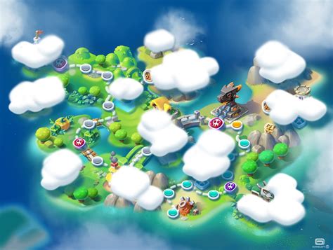 Merge Dragons World Map Levels