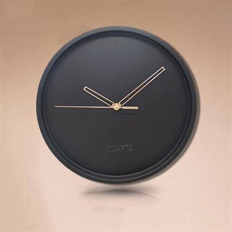 Horloge murale nordique design et épaisse Horloge univers