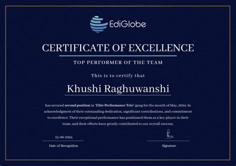 Khushi Raghuwanshi On Linkedin I Am Deeply Honored To Be Recognized As