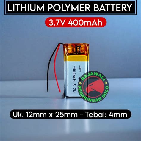 Jual Baterai Lipo Mini Lithium Polymer Mm X Mm Baterai Tws Bluetooth Headset Batre