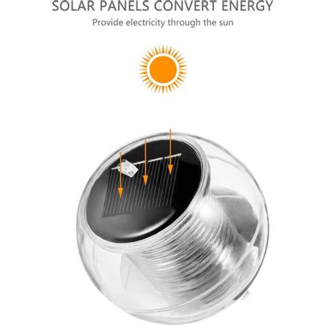 Lumière De Piscine Solaire Flottante 56vingt Eclairage Led Automatique