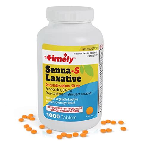 Stool Softener Best Senokot S Laxative Natural Vegetable Stool Softener