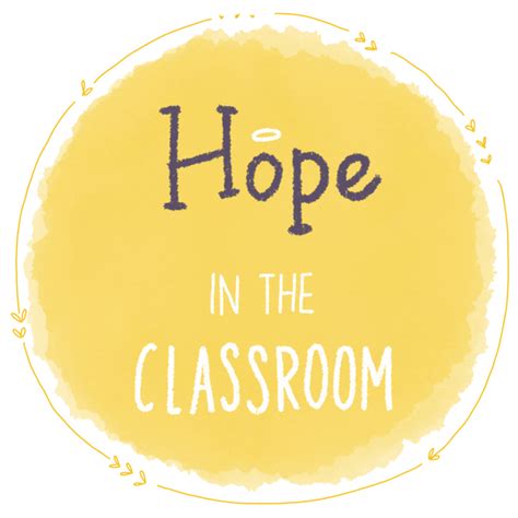 Hope In The Classroom Teaching Resources Teachers Pay Teachers
