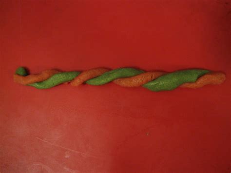 Mint Candy Cane Cookies She Bakes Here