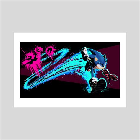 Cyloop Sonic Frontiers An Art Print By Pocho Inprnt