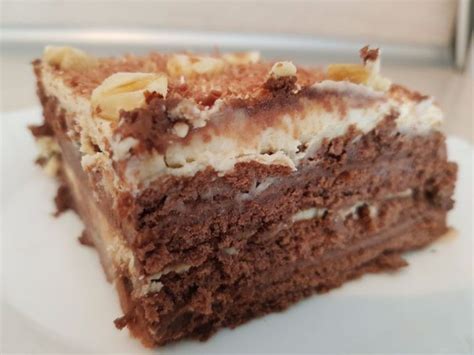 Шоколадова бисквитена торта с Маскарпоне