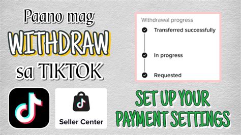 How to Withdraw your FUNDS on TIKTOK | How to Set Up the Payment Settings in Tiktok - YouTube