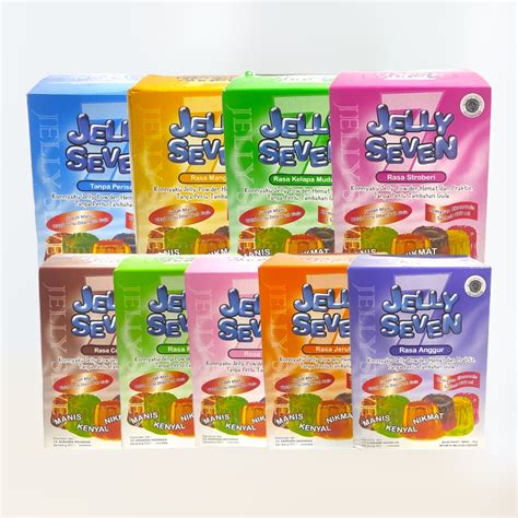 Jelly Seven Sachet Large 27g Jelly Seven Mango 27g Jelly Seven Melon 27g Jelly Seven