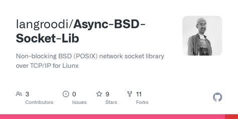 github langroodi async bsd socket lib non blocking bsd posix