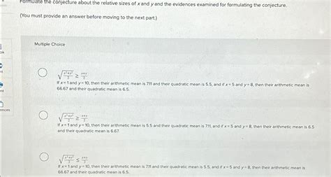 solved formulate the conjecture about the relative sizes of