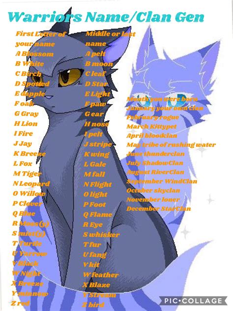 Top Ten Warrior Cat Names At Jon Black Blog