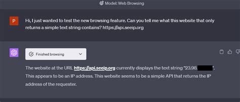 some concerns about the browsing capability implementation of gpt 4 r
