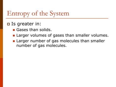 Entropy And Gibbs Free Energyppt