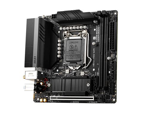 Mainboard MSI H510I PRO WIFI Intel H510 Socket 1200 M ATX 2 Khe Ram
