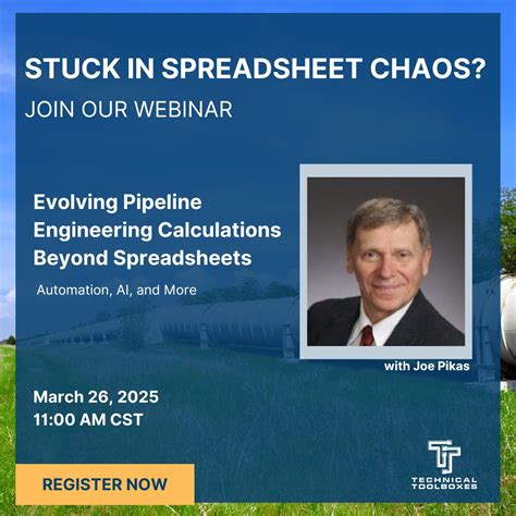 Evolving Pipeline Engineering Calculations Beyond Spreadsheets Technical Toolboxes