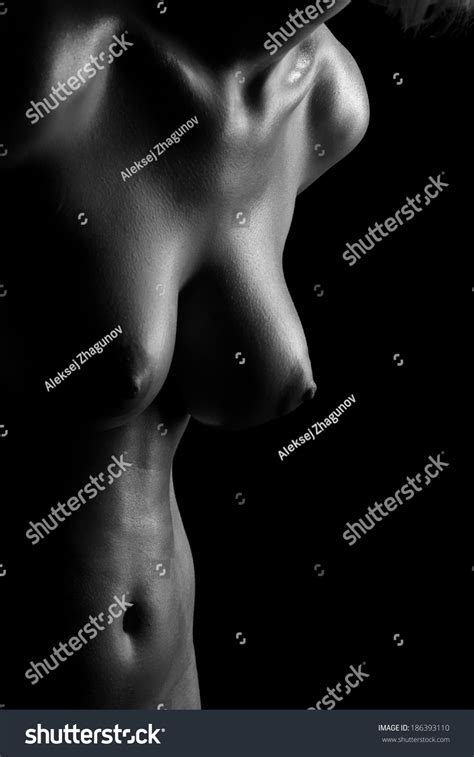 Naked Girl Beautiful Big Breasts Stock Photo Shutterstock