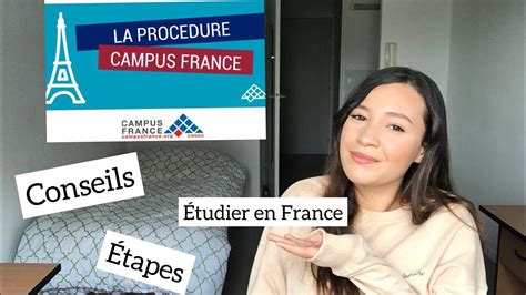 Étudier En France🇫🇷 La ProcÉdure Campus France Conseils étapes Youtube