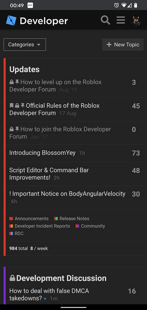 Roblox Developer Forum App Forum Help Developer Forum Roblox
