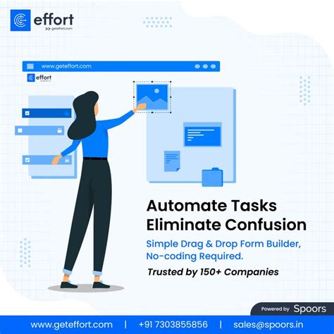 Spoors On Linkedin Nocode Effort Effortsoftware Diy Automation Efficiency Draganddrop…