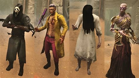 Dead By Daylight All Killer Clean Weapon Animations Youtube