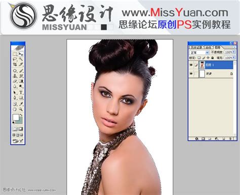 Photoshop调出模特照片惊艳的铜色效果3 Ps教程网