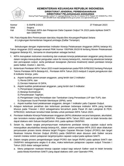 S 59 Pb2 2023 Penilaian Ikpa Dan Pelaporan Data Capaian Output Ta