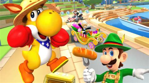 Mario Kart Tour Celebrates The Cellular Sports Third Anniversary Starfield