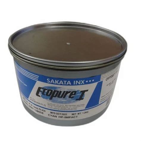 Sakata Impact Cyan Offset Printing Ink Packaging Size 1 Kg At Rs 535