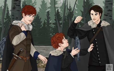 Robb Bran And Jon By Laria R Imaginarywesteros
