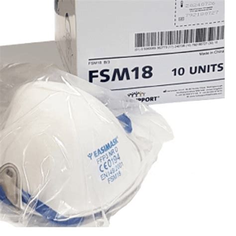 Easimask Fsm18 Ffp3 Mri Safe Masks Box Of 10