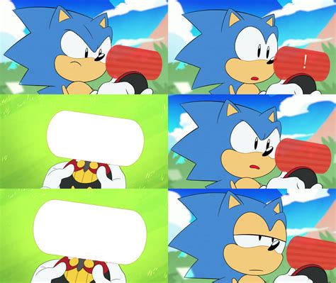 Sonic Mania Adventure Massage Meme Template By Kouliousis On Deviantart