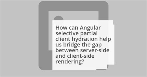 Angular Jobs On Linkedin Angular Selective Partial Client Hydration