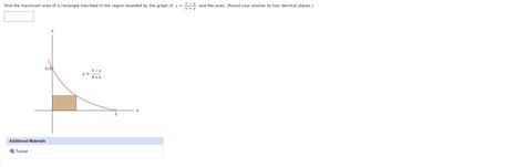 Solved Find The Maximum Area Of A Rectangle Inscribed In The