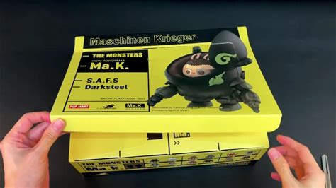 Unboxing Pop Mart The Monsters × Hiroshi Yokoyama Mak Series Limited Edition Collectible 🎉👾