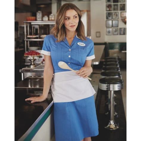 Waitress Costume Waitress The Musical Fancy Dress Waitress Outfit