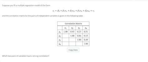 Solved Suppose You Fit A Multiple Regression Model Of The